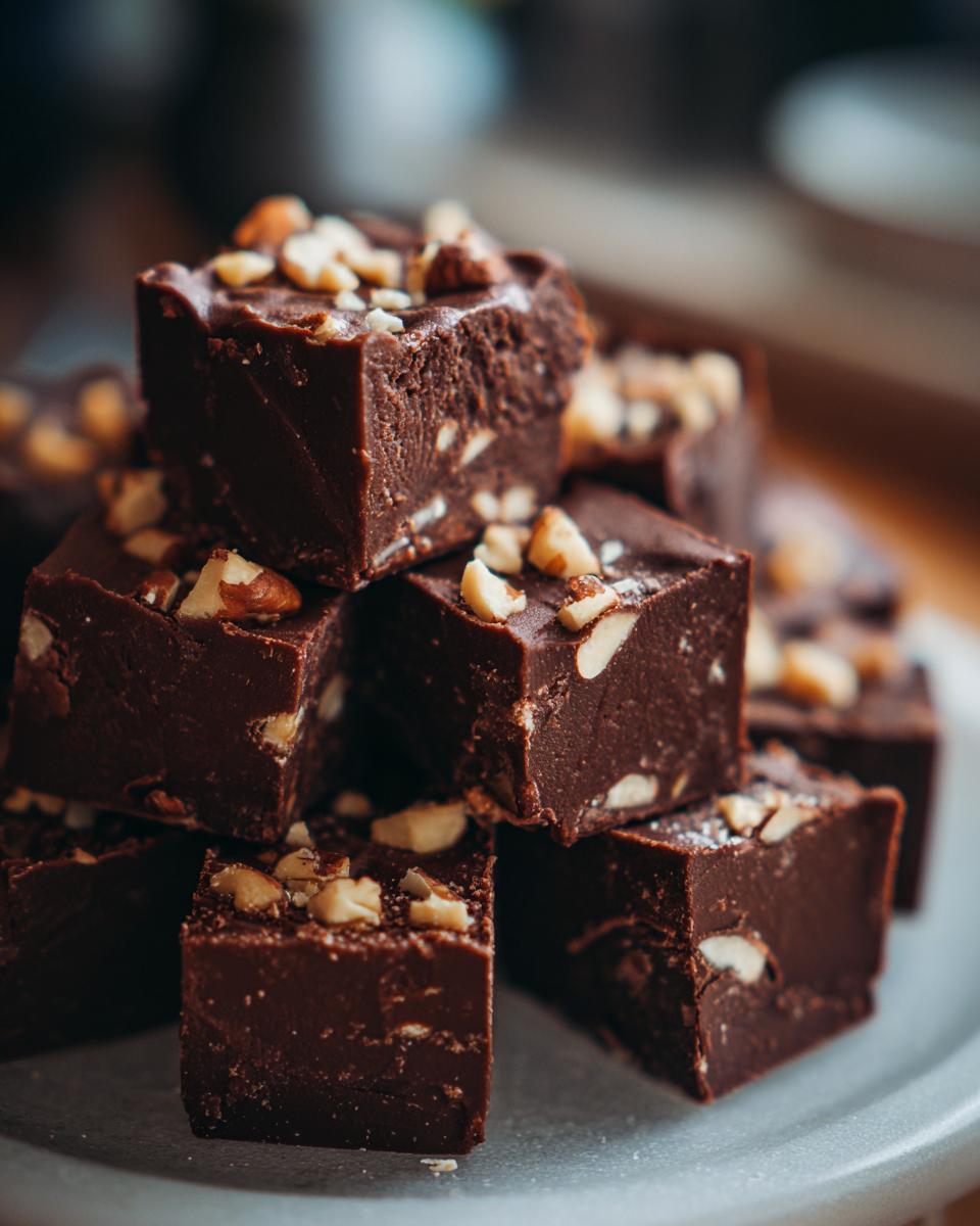 Decadent Chocolate Fudge: 1 Hour Bliss