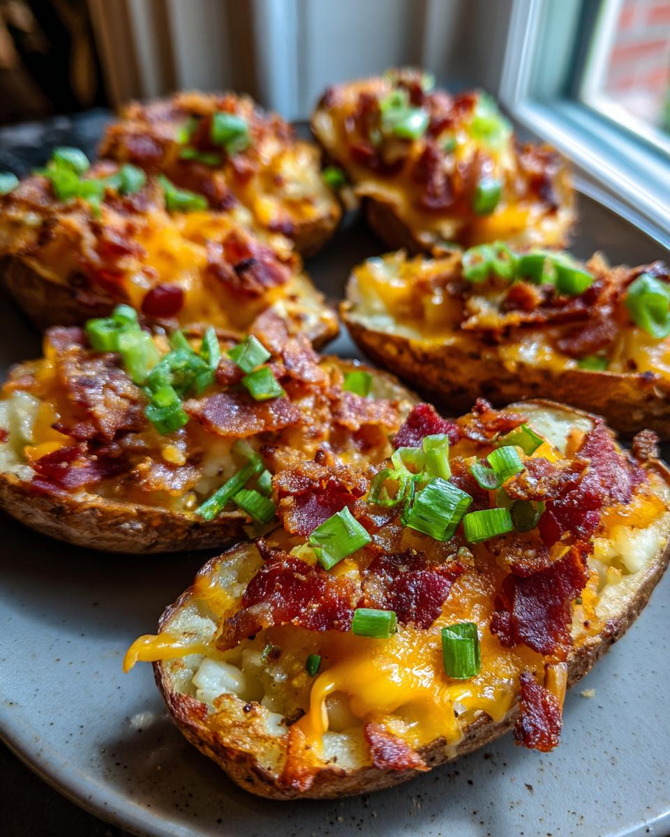Perfect Loaded Potato Skins: 4 Steps to Bliss
