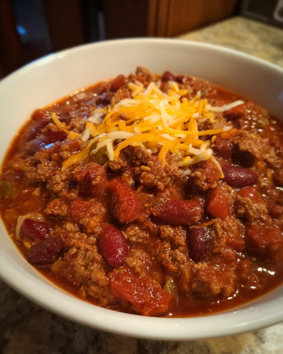 Amazing Slow Cooker Chili: 4 Hour Bliss