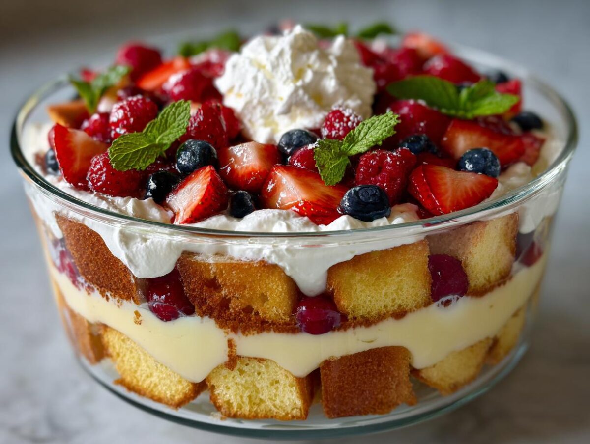 Amazing Trifle Joy: 4 Layers of Bliss