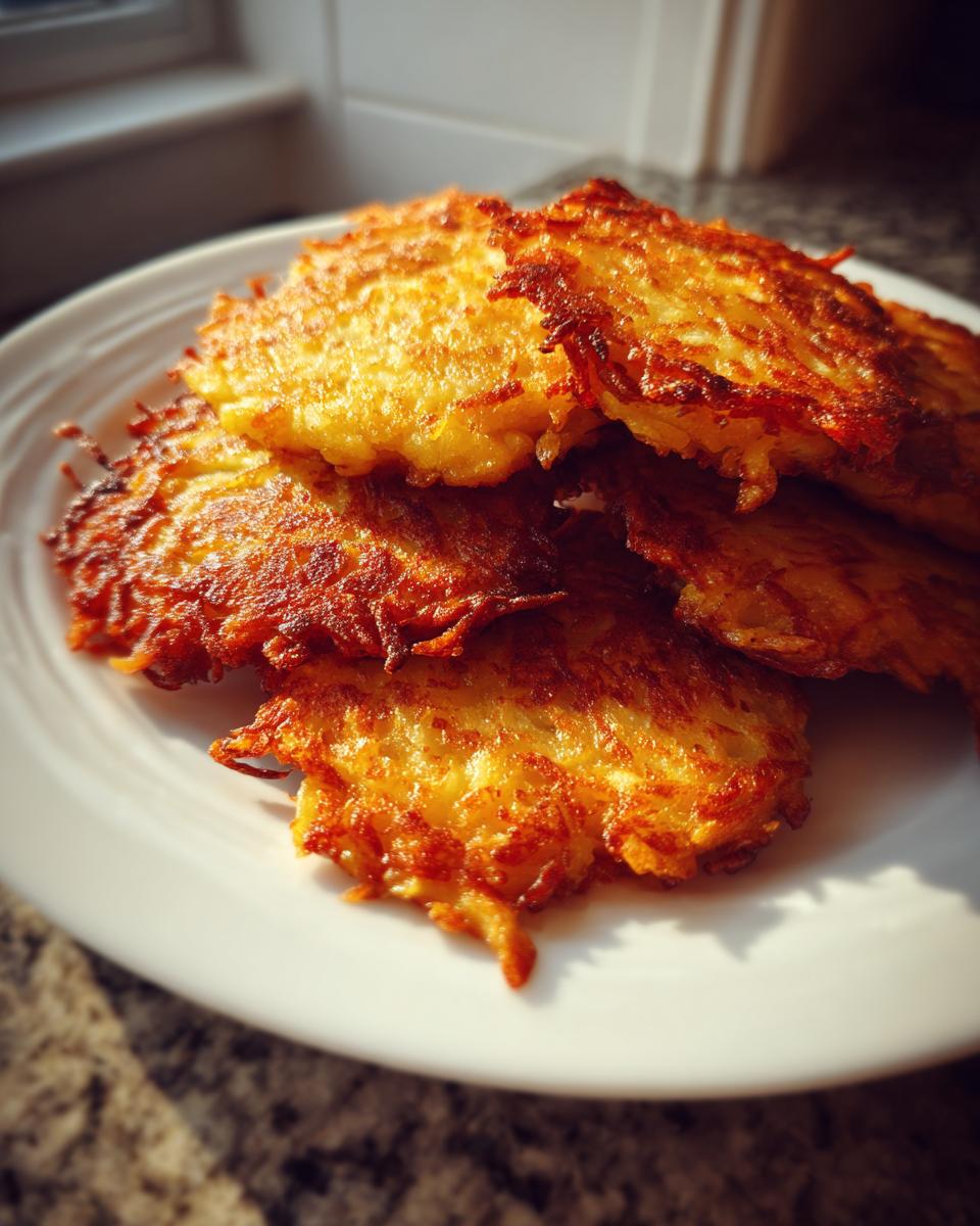 Amazing 12-Step Potato Latkes Recipe