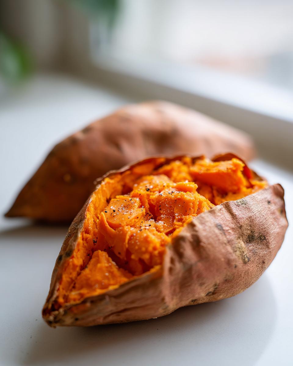 Fluffy 4-Ingredient baked sweet potato Secret