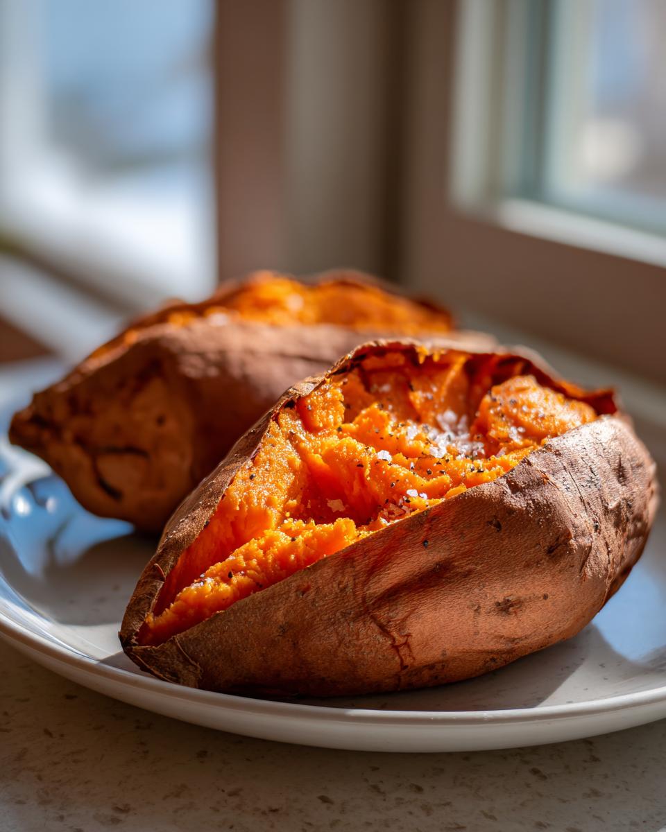 Fluffy 4-Ingredient baked sweet potato Secret
